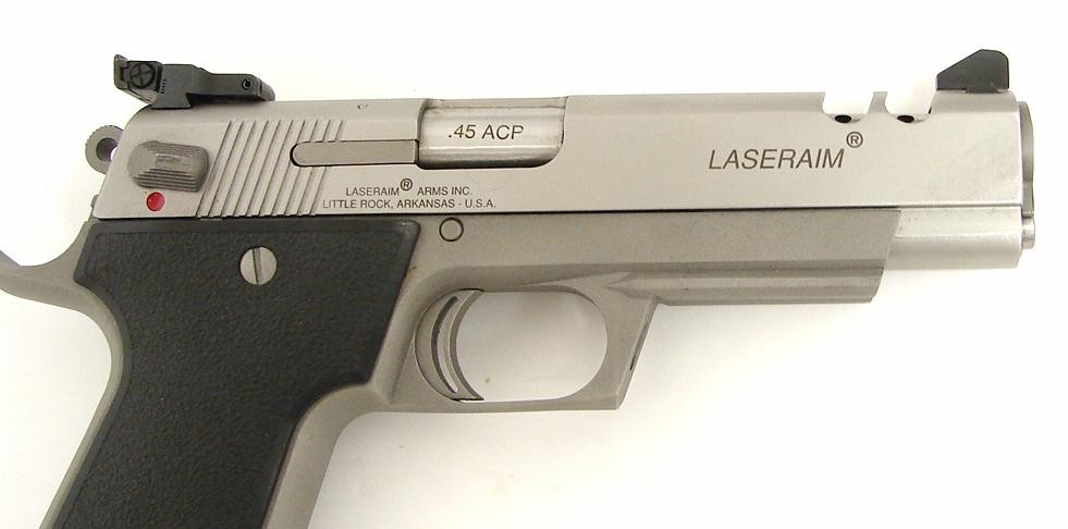 Laseraim Arms Co Series III .45 ACP caliber pistol. Scarce 1990 s ...