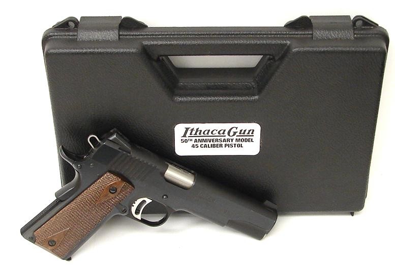 Ithaca 1911A1 .45 ACP caliber pistol. 1995 issue 50th Anniversary limited edition commemorating ...