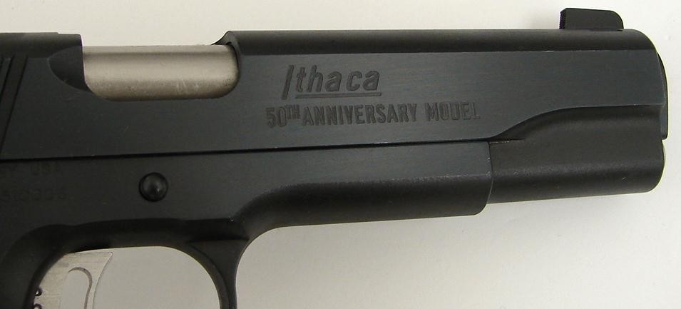 Ithaca 1911A1 .45 ACP caliber pistol. 1995 issue 50th Anniversary ...