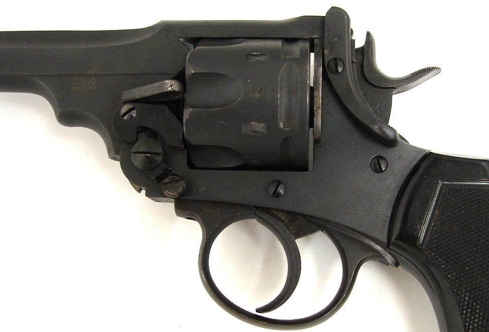 Enfield Mark VI .455 Webley caliber revolver. Scarce post WWI model ...