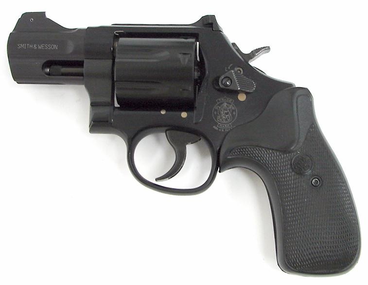 Smith & Wesson 386NG .357 Magnum caliber revolver. Nightguard model ...