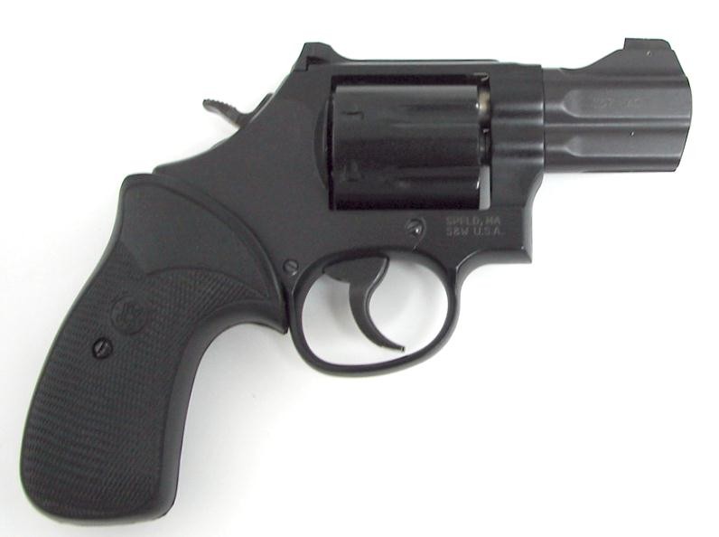 Smith & Wesson 386NG .357 Magnum caliber revolver. Nightguard model ...
