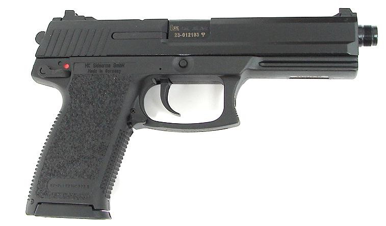 Heckler & Koch Mark 23 Socom .45 ACP caliber pistol. Special Forces ...