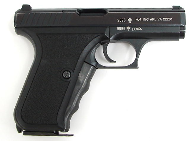 Heckler & Koch P7 PSP 9mm Para caliber pistol. Original German ...