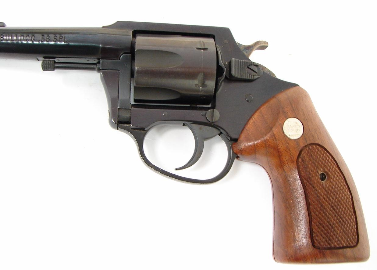 Charter Arms Police Bulldog .38 Special caliber revolver. Scarce 4 ...