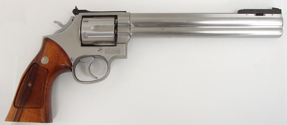Smith & Wesson 686-1 .357 magnum caliber revolver. Scarce silhouette ...