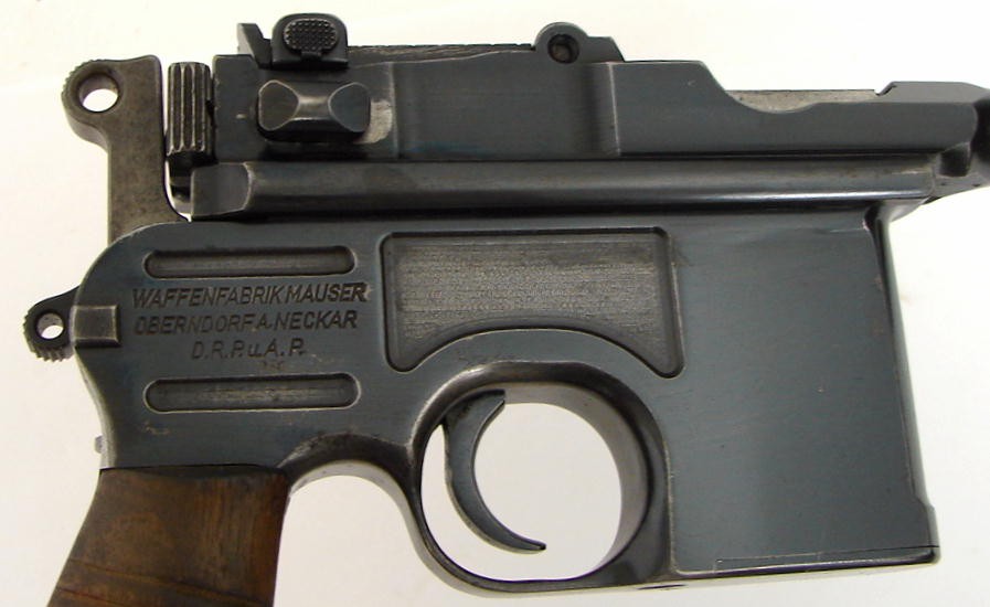 Mauser 1930 7.63 Mauser caliber pistol. Mauser late model 1930 ...