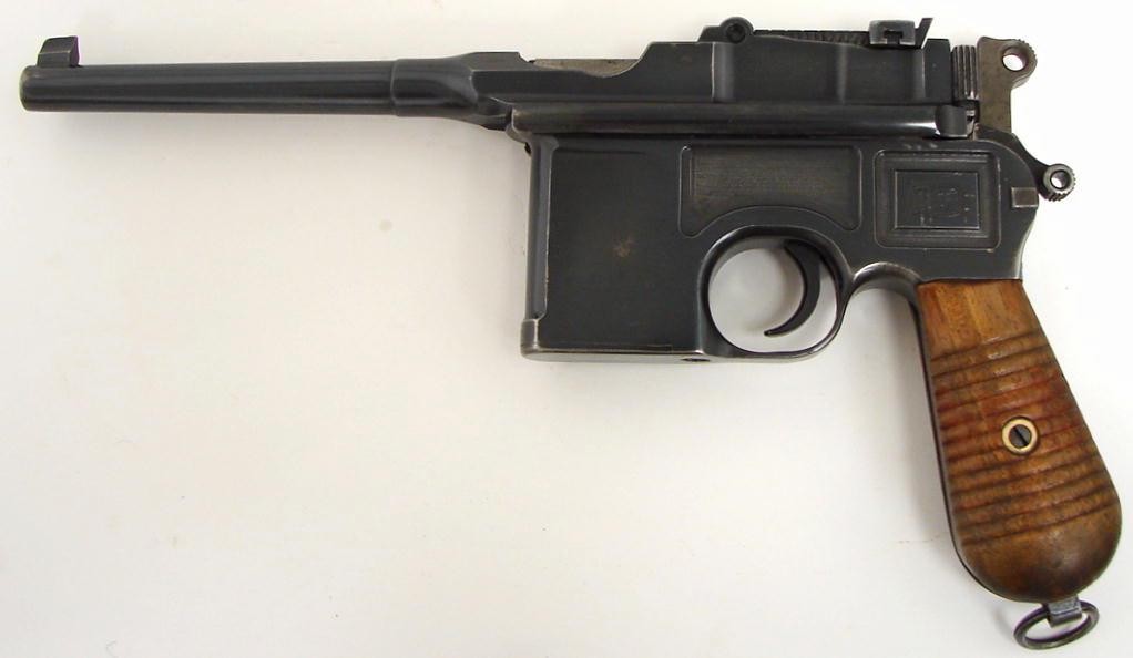Mauser 1930 7.63 Mauser caliber pistol. Mauser late model 1930 ...