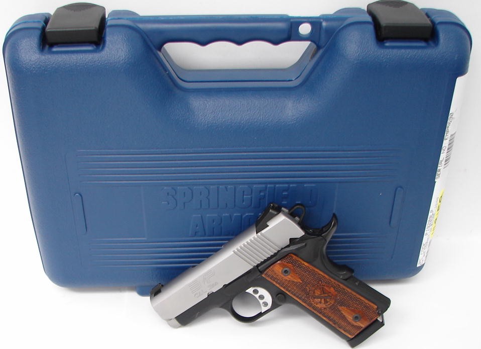 Springfield EMP 9mm Para caliber pistol. Sub-Compact 3 model with small ...