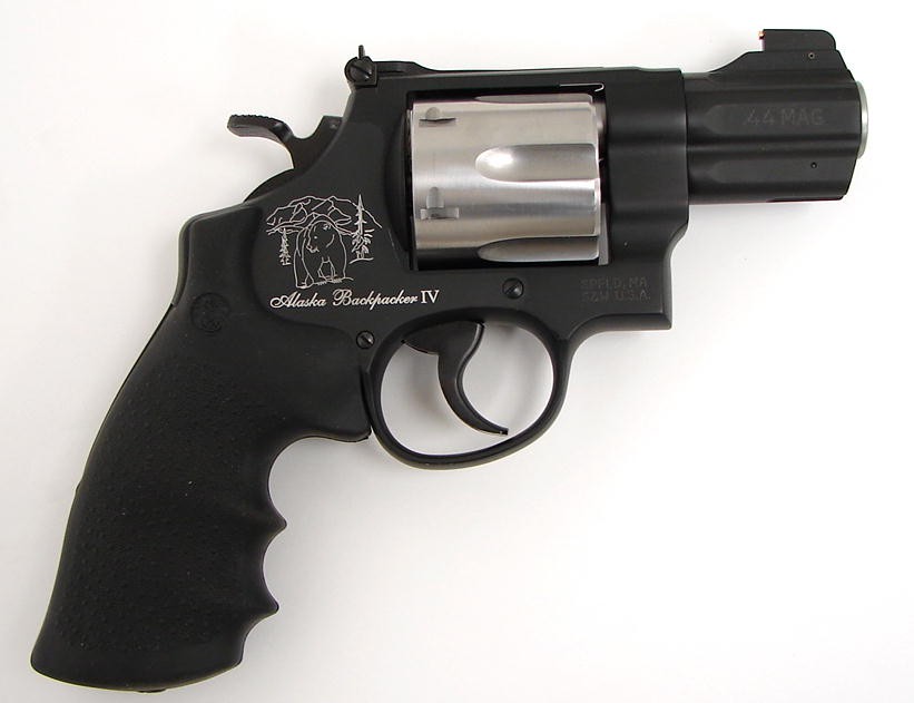 Smith & Wesson 329PD SC .44 Mag caliber revolver. Alaska backpacker IV ...
