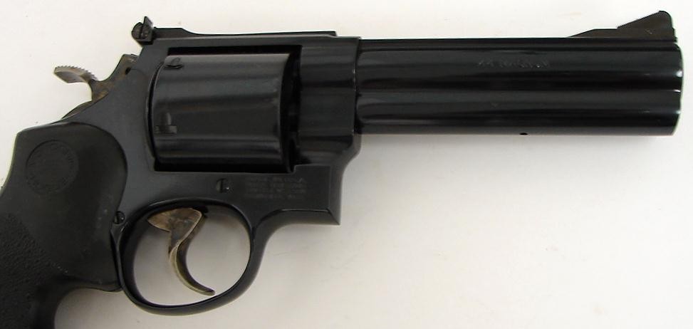 Smith & Wesson 29-4 .44 magnum caliber revolver. Scarce 5 full lug ...