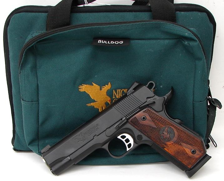 Nighthawk Custom Talon II .45 ACP caliber pistol. Commander size carry ...