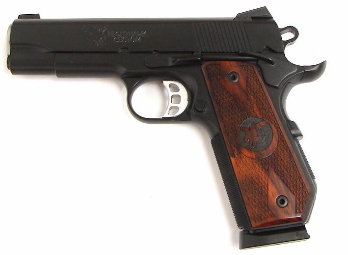 Nighthawk Custom Talon II .45 Acp caliber pistol. This is a commander ...