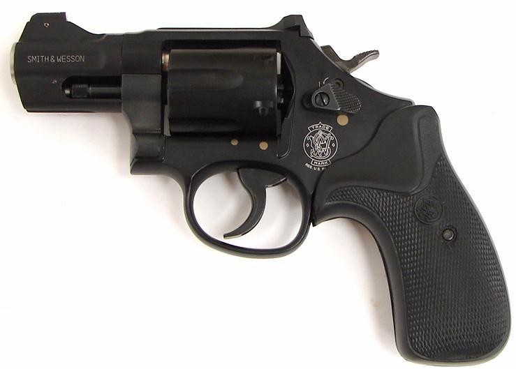 Smith & Wesson 315 NG .38 special caliber pistol. This is the night ...