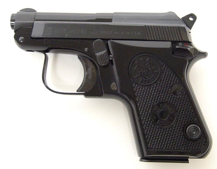 Beretta 950BS .22 short caliber pocket pistol in scarce .22 short ...