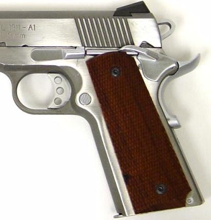 Springfield 1911 A1 9mm caliber pistol. This is a full size model with ...