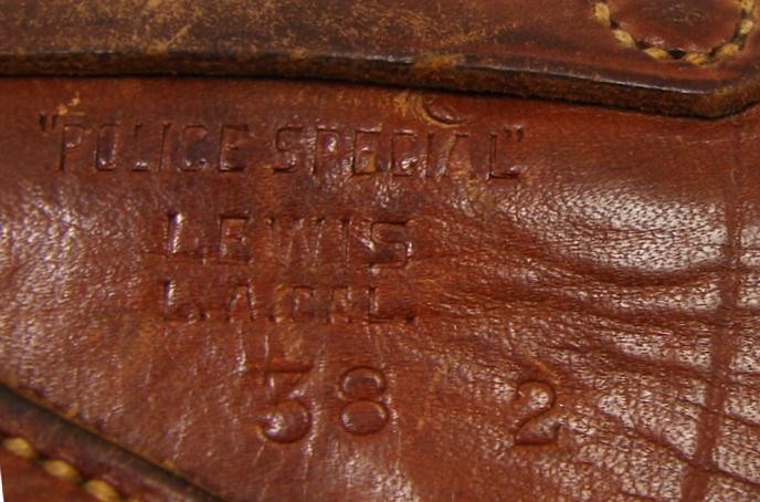 Smith & Wesson M&P .38 special caliber revolver. This is a rare pre-war ...