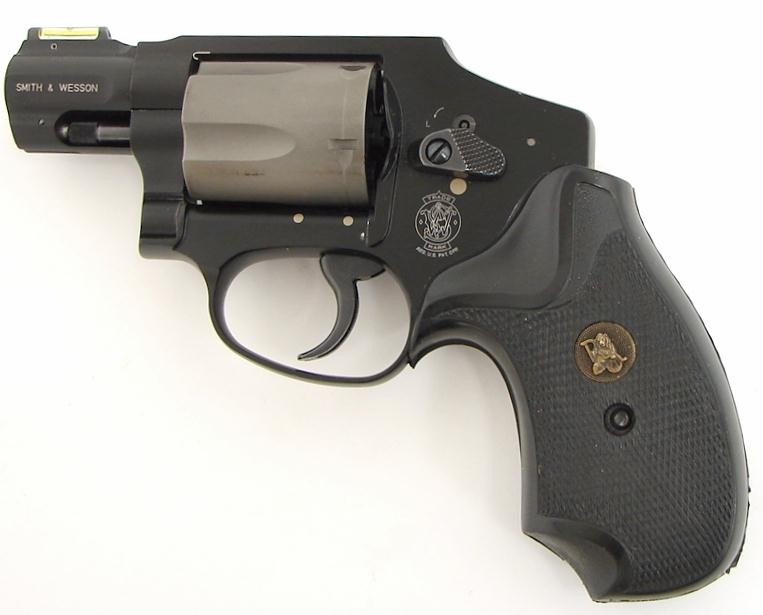 Smith & Wesson 340PD .357 Mag caliber revolver. Airlite PD model with ...