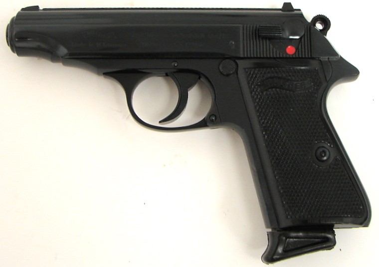 Walther PP .32 ACP caliber pistol. Original W. German made pistol ...
