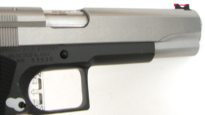 Springfield 1911 9mm para caliber pistol. Custom 5" target pistol with ...