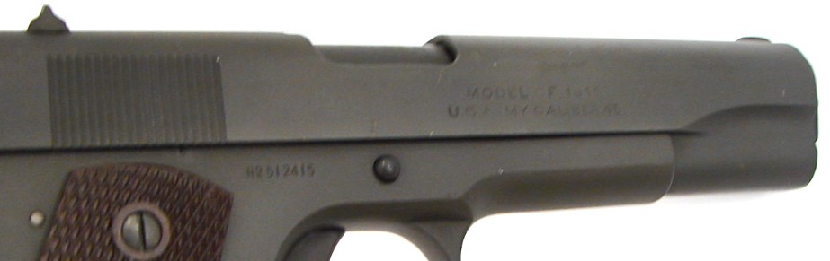 Remington UMC 1911 .45ACP caliber pistol. WWI vintage Colt Frame with ...