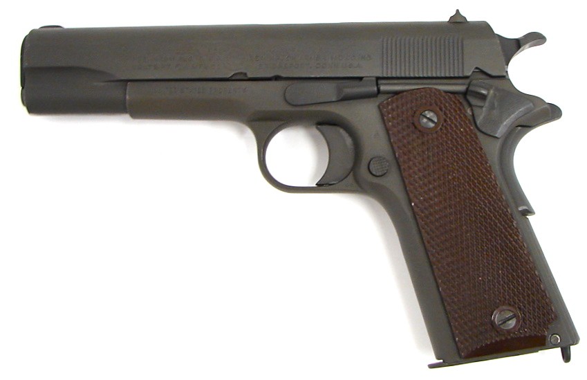 Remington UMC 1911 .45ACP caliber pistol. WWI vintage Colt Frame with ...