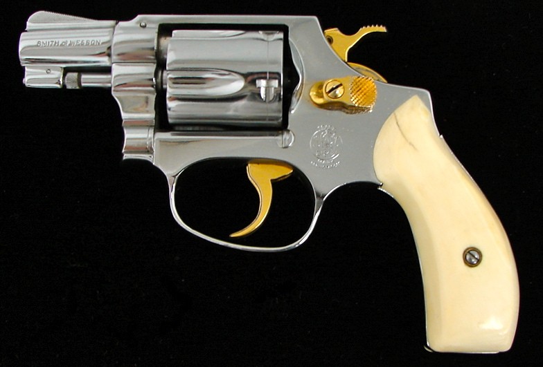 Smith & Wesson 32-1 .38 S&W caliber revolver. 2" barrel model with ...