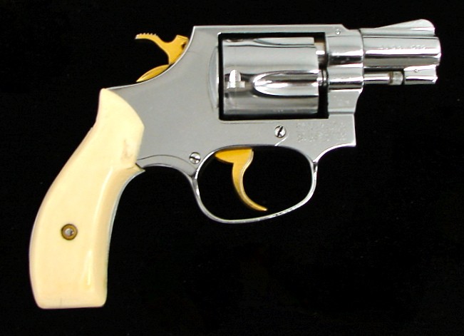 Smith & Wesson 32-1 .38 S&W caliber revolver. 2" barrel model with ...