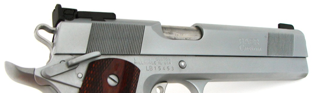 Les Baer Custom Monolith Heavy Weight .45 ACP pistol. 5" heavy weight ...
