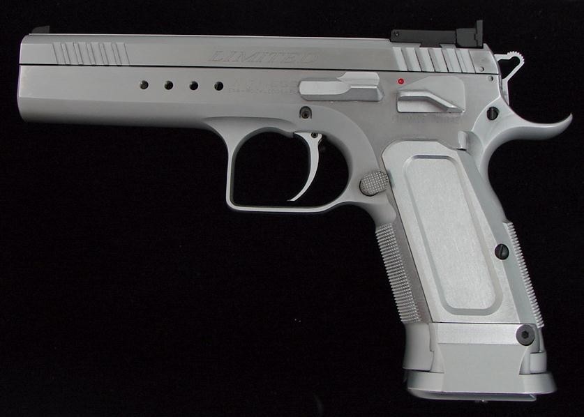 Tanfoglio Witness 10mm pistol. Limited competition model with target ...