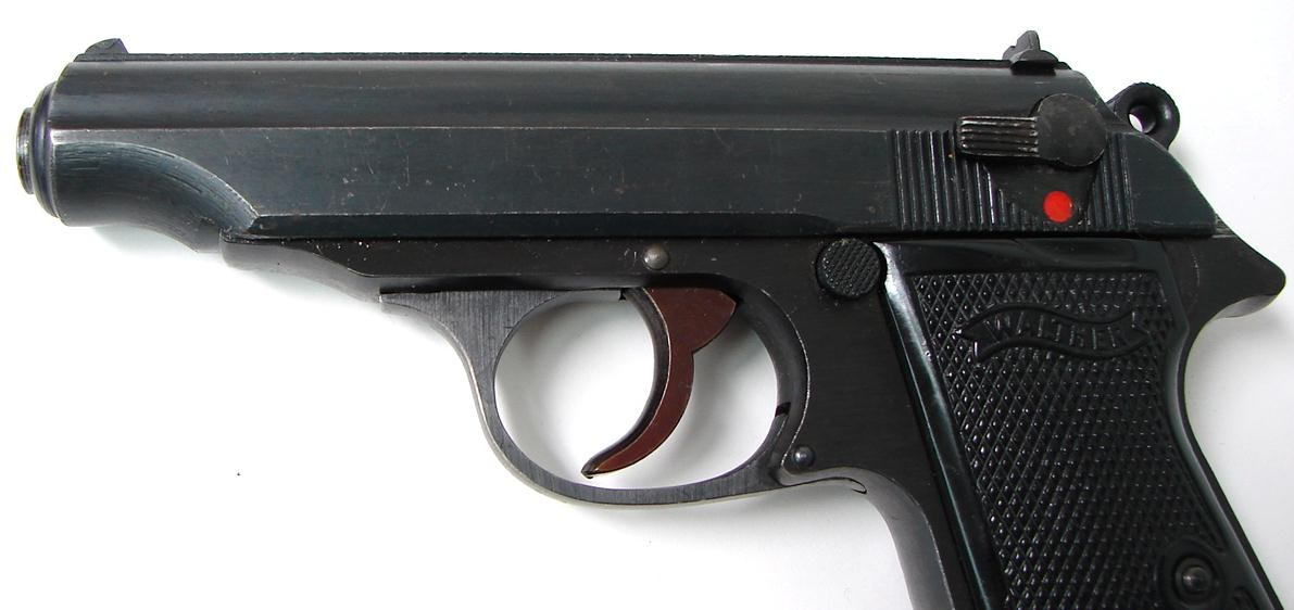 Walther PP 32 ACP caliber pistol. Late war factory mismatch. No Walther ...