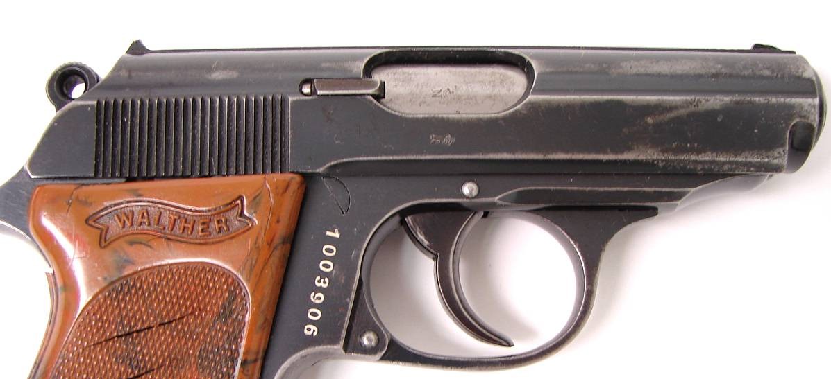 Walther PPK .32 ACP caliber pistol with holster. Pre-War Commercial ...