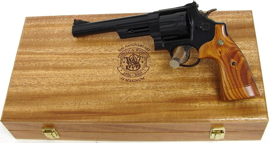 Smith & Wesson 29-10 .44 Magnum caliber revolver. 50th anniversary ...