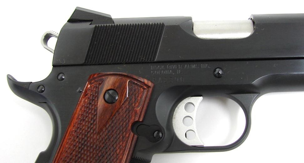 Rock River Arms 1911A1 Commander .45 ACP caliber pistol. Elite Commando ...