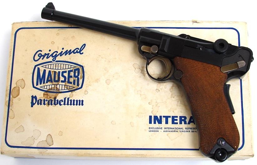 Mauser Parabellum 9mm Para caliber pistol. 1970 s vintage 6 model with ...