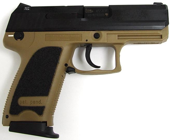 Heckler & Koch USP Compact .40 S&W caliber pistol. Special edition with ...