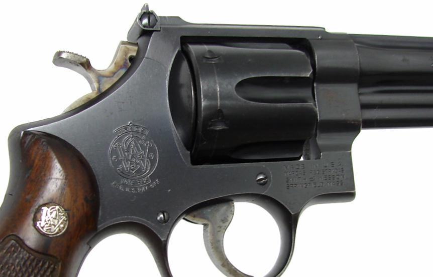 Smith & Wesson Model 28-2 Highway Patrol .357 Magnum caliber revolver ...