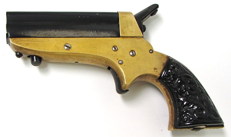 Uberti 4 Barrel Pepperbox .22 LR caliber pistol. 1963 production ...