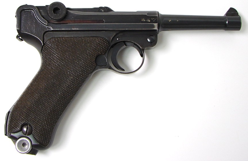 byf code Mauser-Werke P08 .9 MM caliber pistol. Mauser made byf code ...