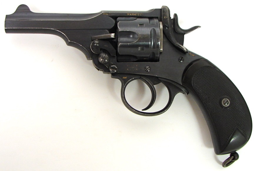 Webley & Scott Mark IV .455 Webley caliber revolver. Mint condition ...