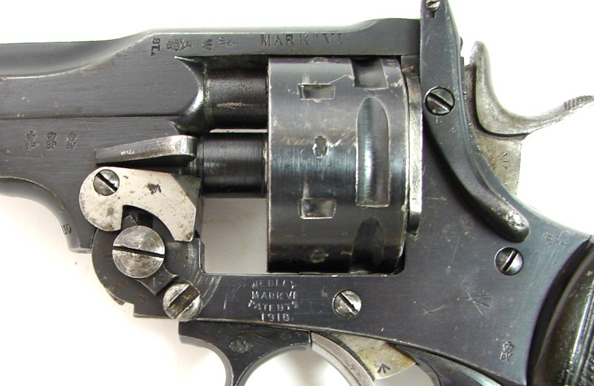 Webley & Scott Mark VI .22 LR caliber revolver. Scarce Parker-Hale ...