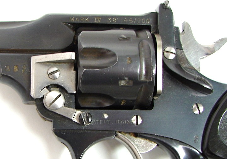 Webley & Scott Mark IV .38 S&W caliber revolver. Rare pre-war Mark IV ...