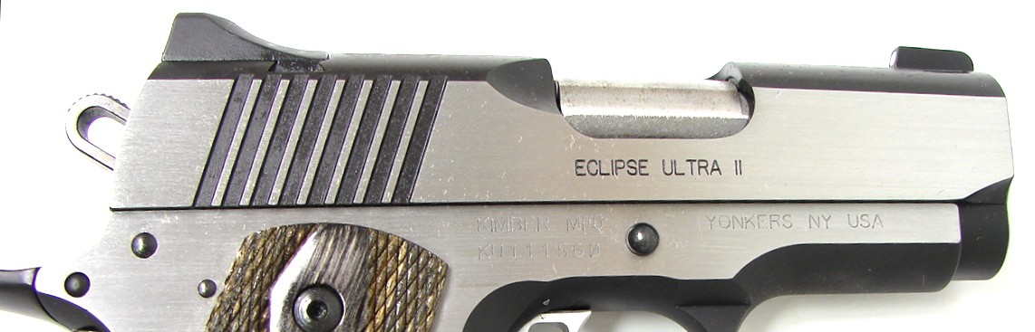 Kimber Eclipse Ultra II .45 ACP caliber pistol. 3" subcompact ...