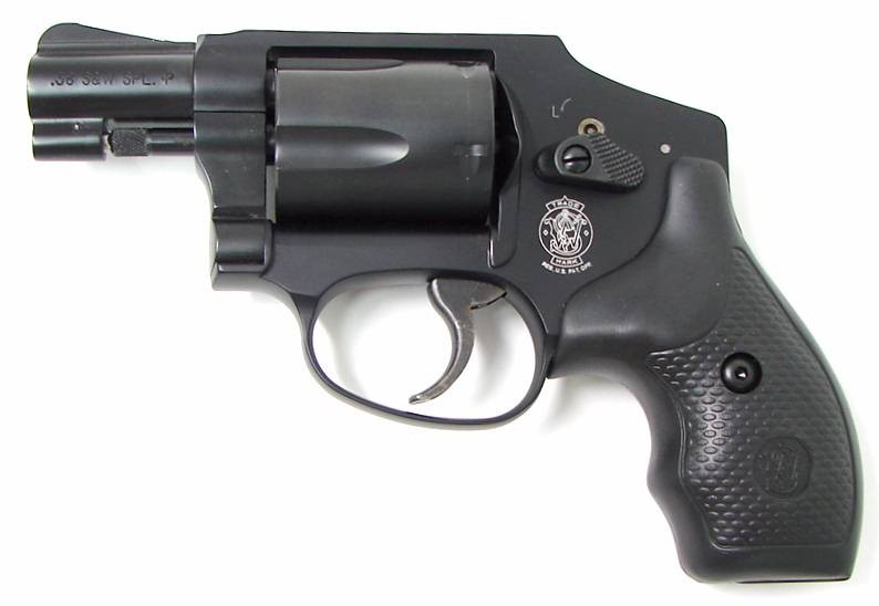 Smith & Wesson 442-2 .38 Special caliber revolver. The American series ...