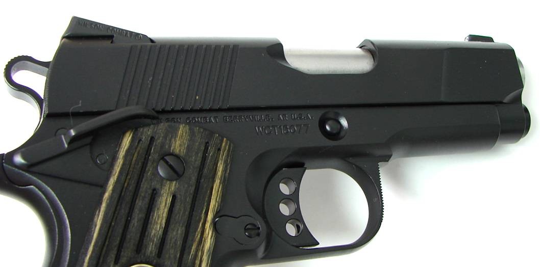 Wilson Combat Sentinel 9mm Para caliber pistol. Sub-compact carry gun ...