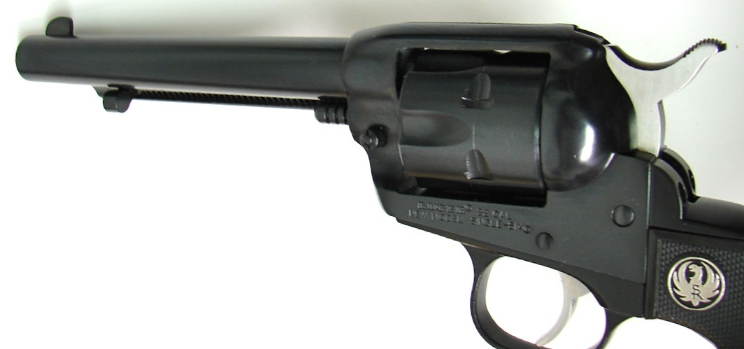Ruger New Model Single Six .22 caliber revolver. Fixed sight model with ...