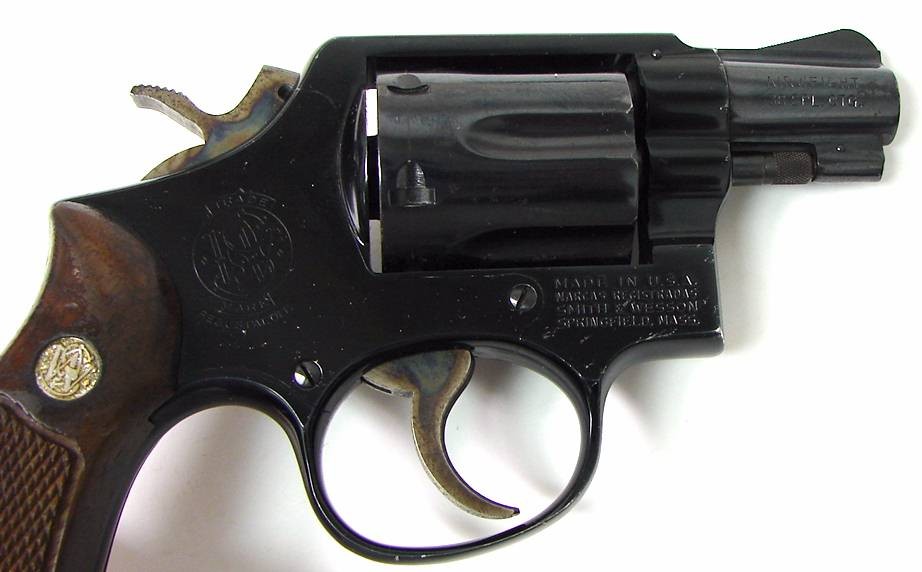 Smith & Wesson 12-2 .38 Spcl caliber revolver. 6-shot Airweight snub ...
