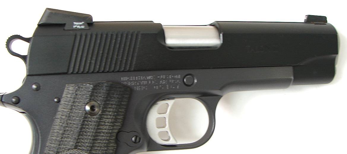 Nighthawk Custom Talon II .45 ACP caliber pistol. Commander size carry ...