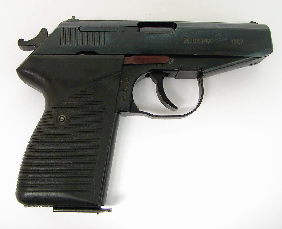 Polish P-83 9x18 MAK caliber pistol. 1980's vintage Polish service ...