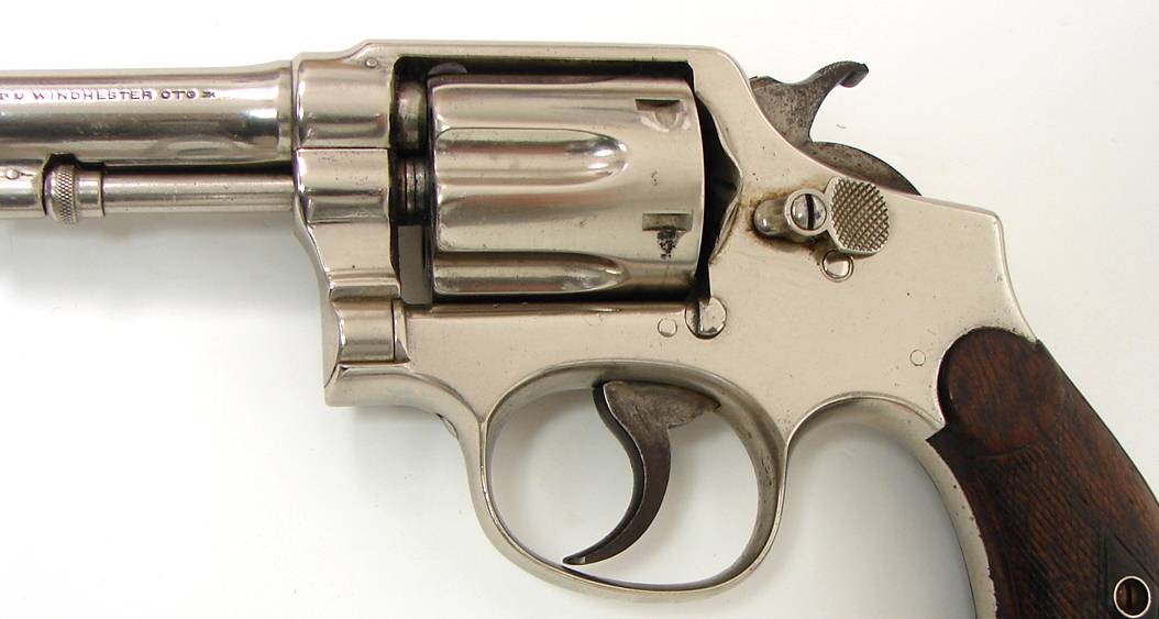 Smith & Wesson Hand Ejector .32-20 caliber revolver. Pre-war model in ...